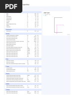 PFC 150x75x18 Cross-Section Properties | PDF | Bending | Structural ...