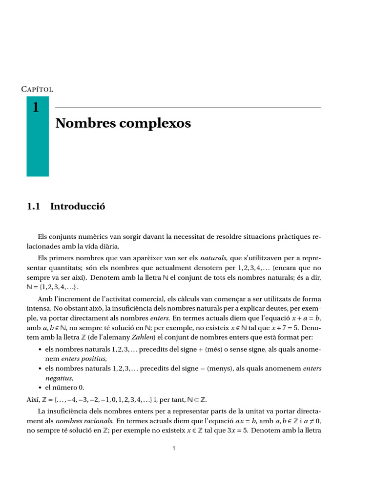 AL1 Teor Val T1 NumComp | PDF