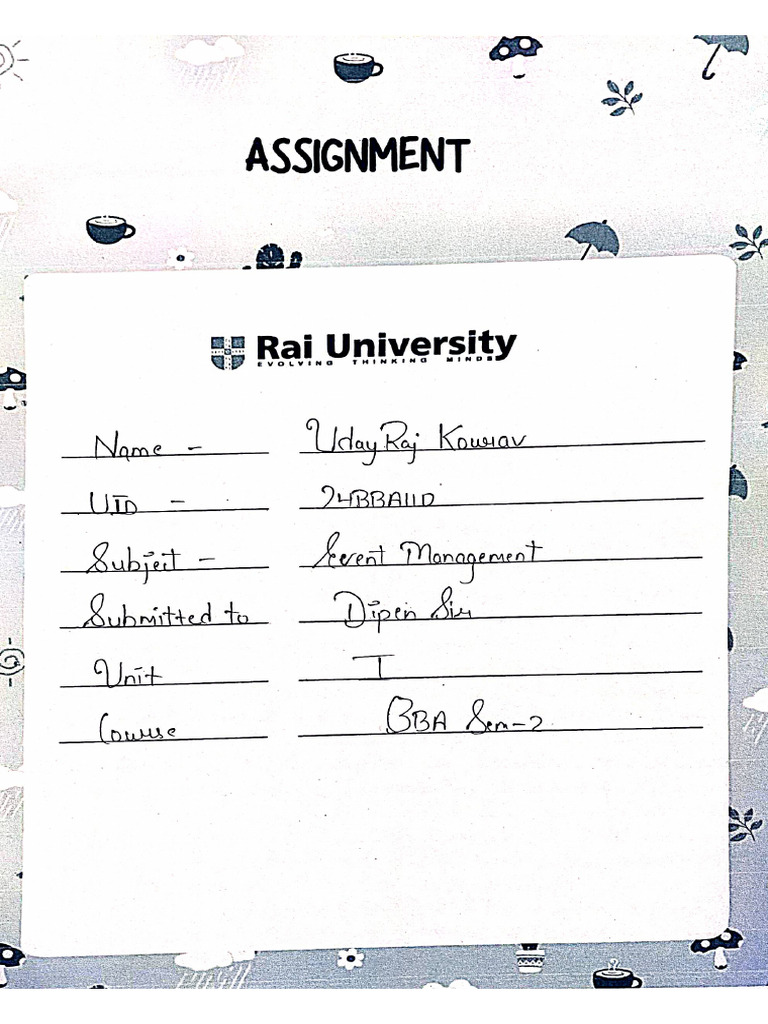 Event M Unit 1 | PDF