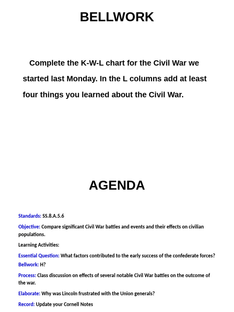 Civil War Battles and Leadership Analysis | PDF | Battle Of Gettysburg ...