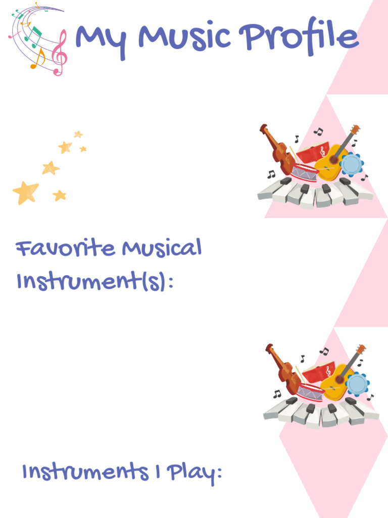 ? My Music Profile ? - Presentation | PDF