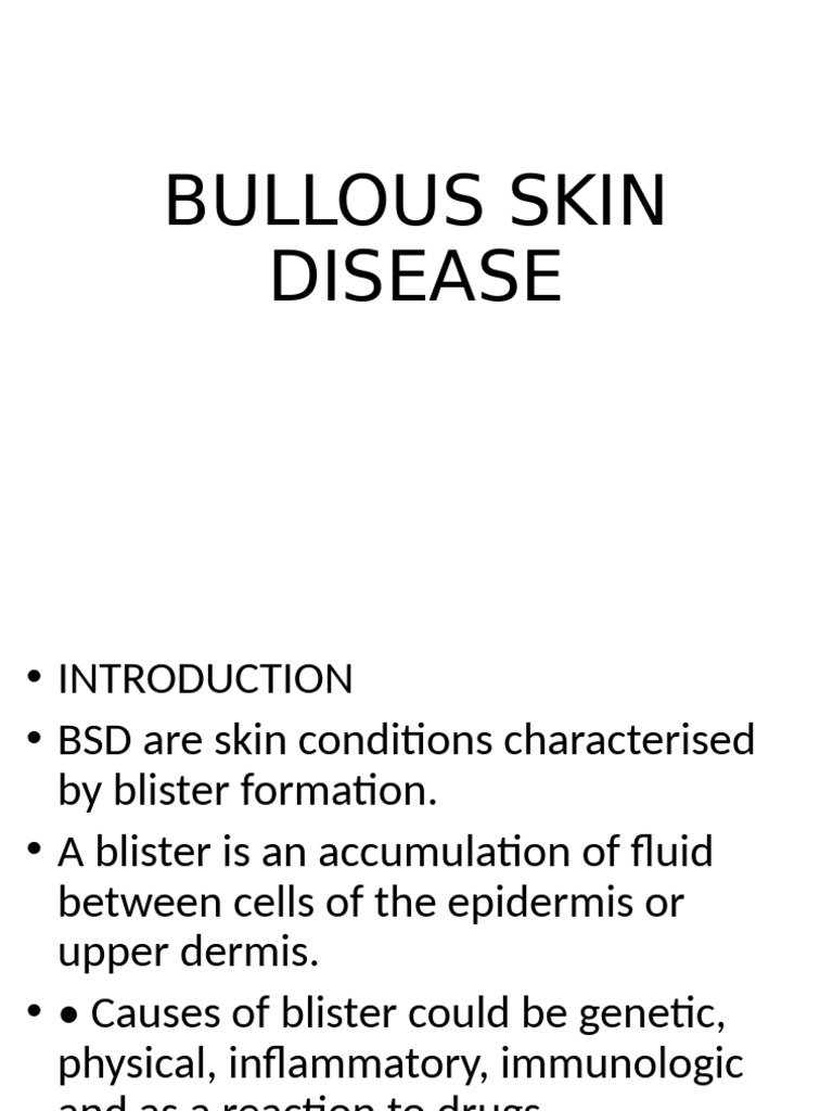 BULLOUS SKIN DI-WPS Office | PDF