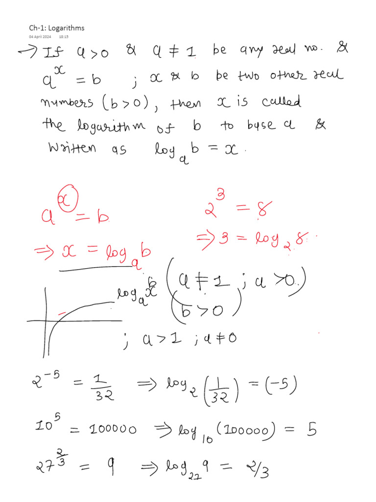 2 Logarithm | PDF