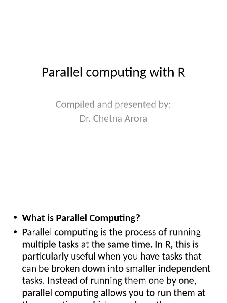 Dar Lec 16 Parallel Computing | PDF | Computing | Computer Architecture