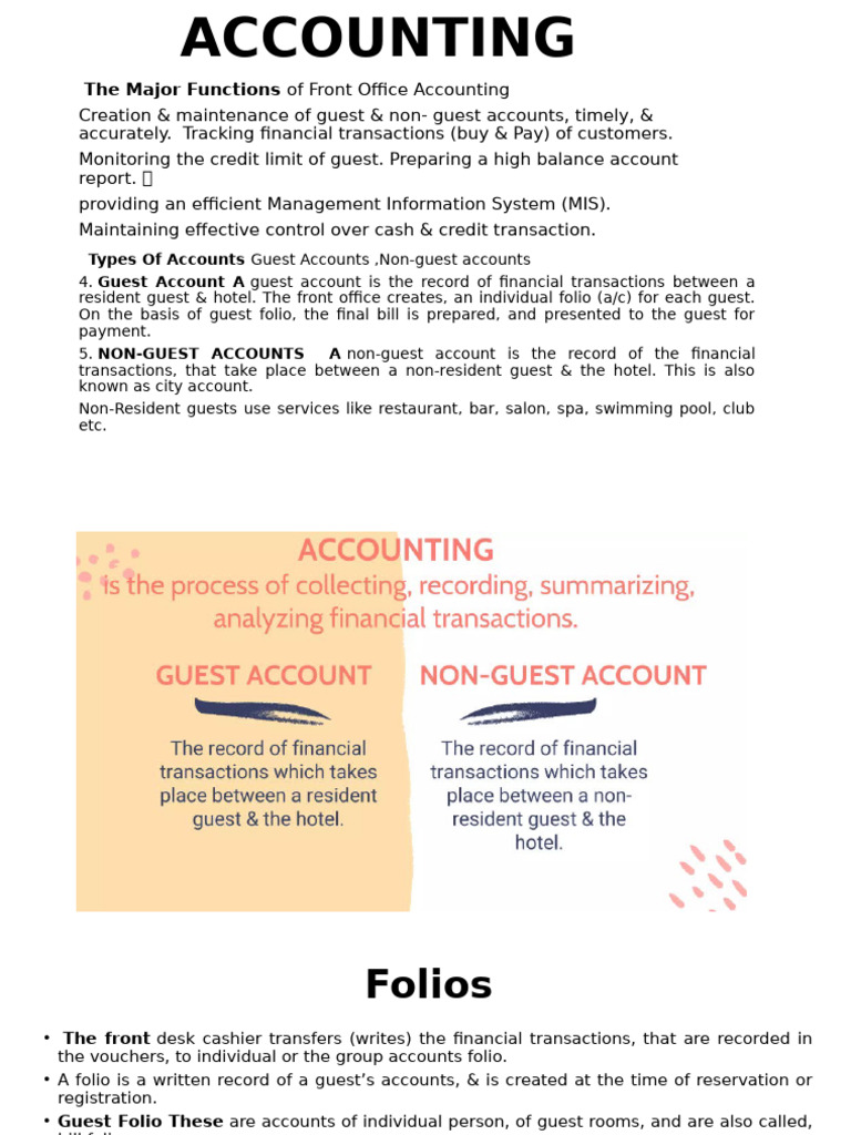 Front Office Accounting | PDF | Payments | Voucher
