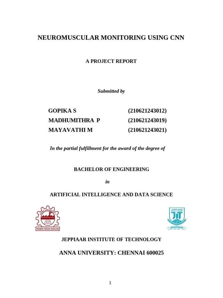 Neuromuscular Monitoring Report WORD-3 | PDF | Machine Learning | Python (Programming Language)