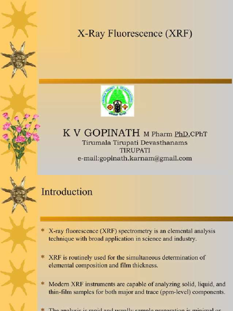 XRF | PDF