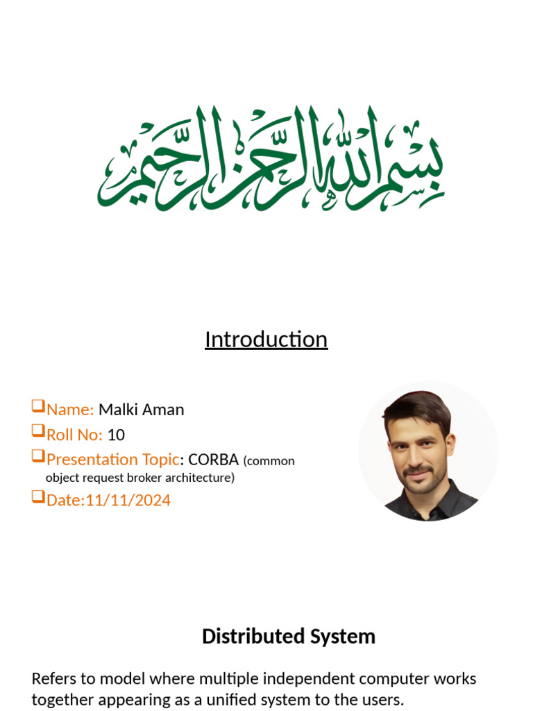 Understanding CORBA in Distributed Systems | PDF