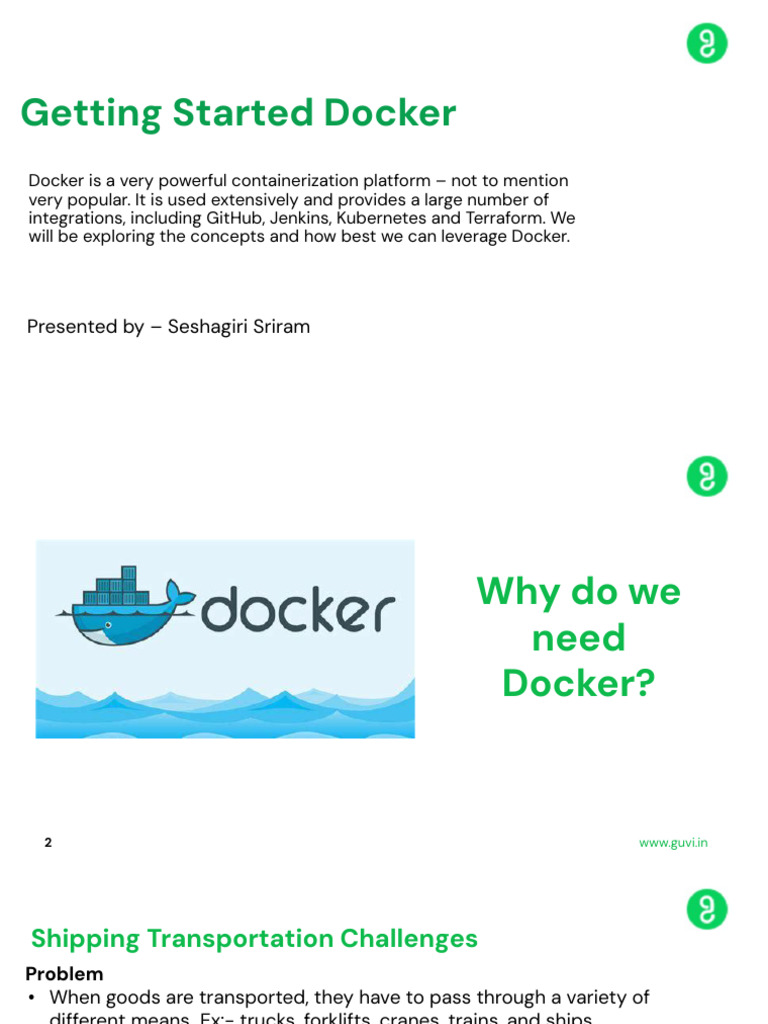 Docker Getting Started v3 | PDF | Virtual Machine | Computer Network