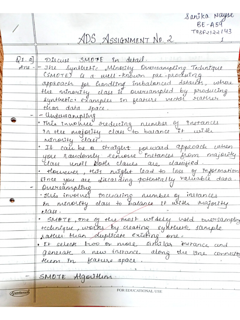 A59 ADS Assignment 2 | PDF