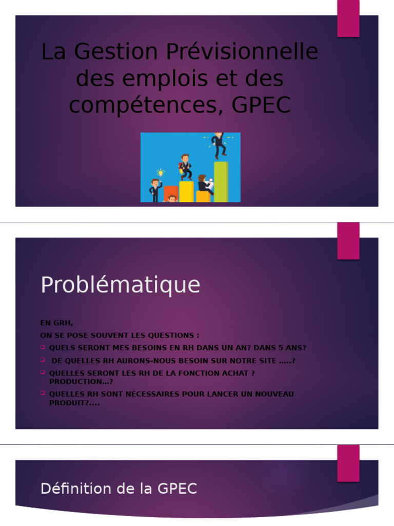GPEC | PDF | Gestion des ressources humaines | Recrutement