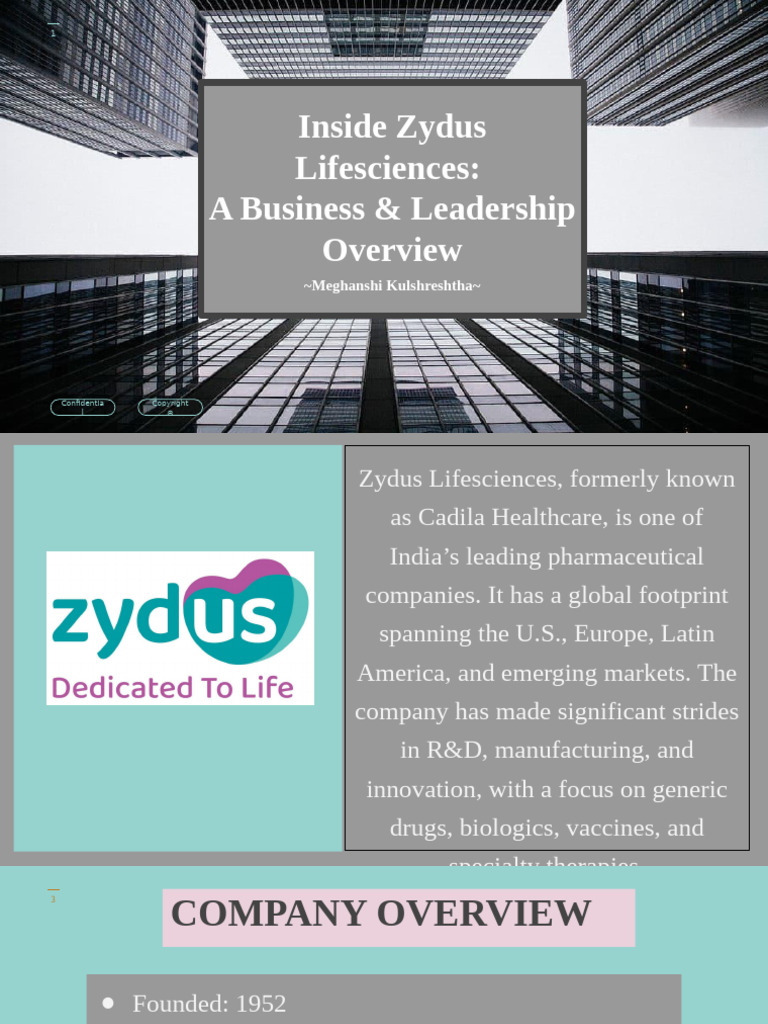 Zydus Lifesciences | PDF | Generic Drug | Biopharmaceutical