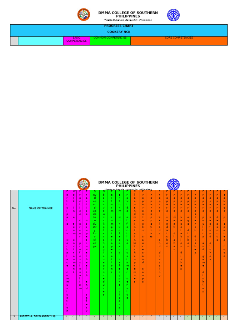 Progress Chart | PDF