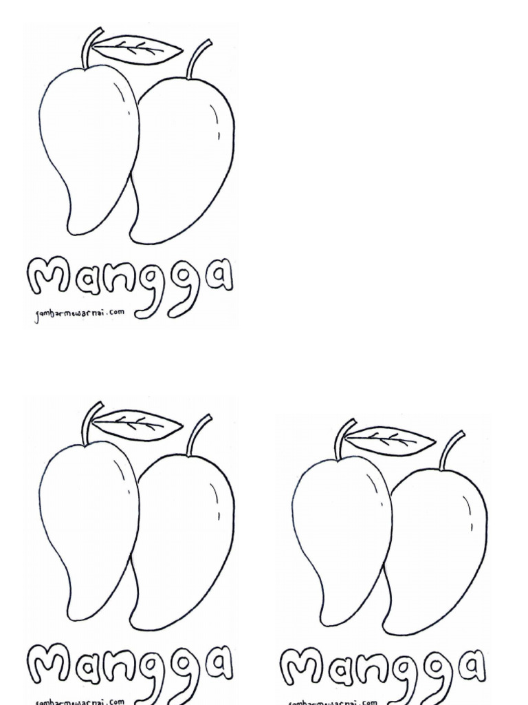 MEWARNAI mangga | PDF