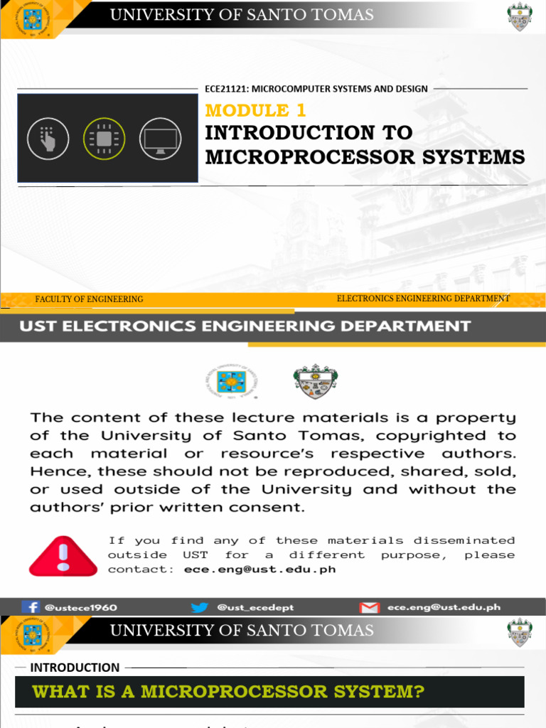 PPT_ECE21121-MODULE_1_Introduction_to_Microprocessor_Systems | PDF ...