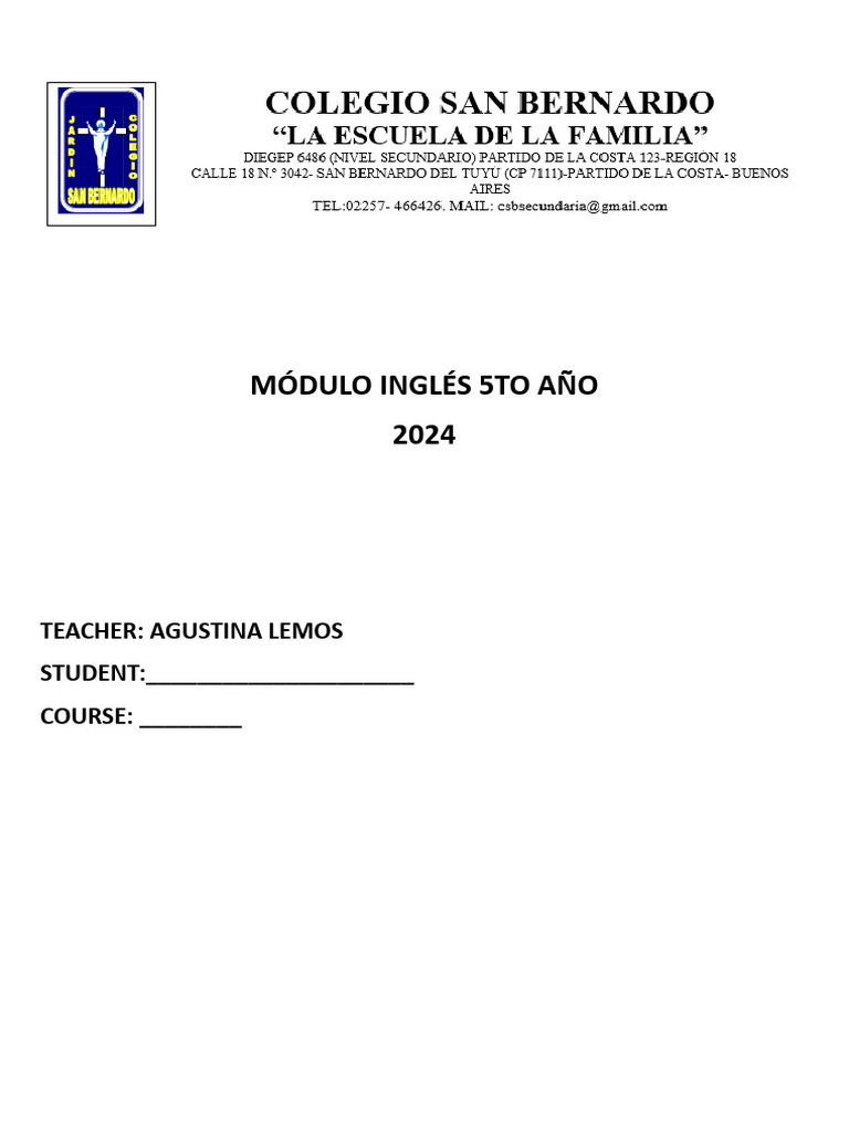 Modulo 5to | PDF