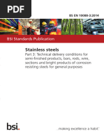 En 10088 3 2015 | PDF | Steel | Stainless Steel