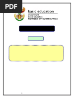 Grade R Activity-Guide-Term-3-Cover - Sepedi - Print | PDF | Learning ...