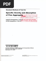 Specific Gravity & Absorption of Fine Aggregate | PDF | Porosity ...