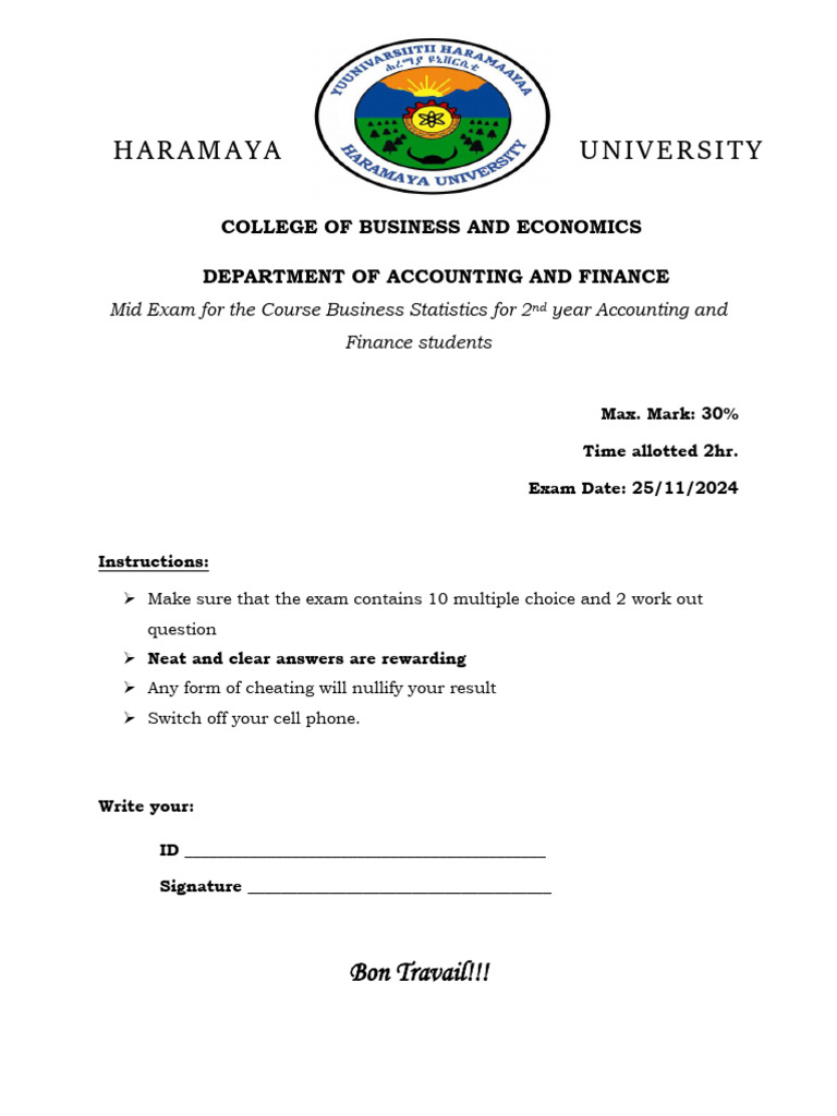 STAT - Worksheet 1, 2025 | PDF | Estimator | Standard Error