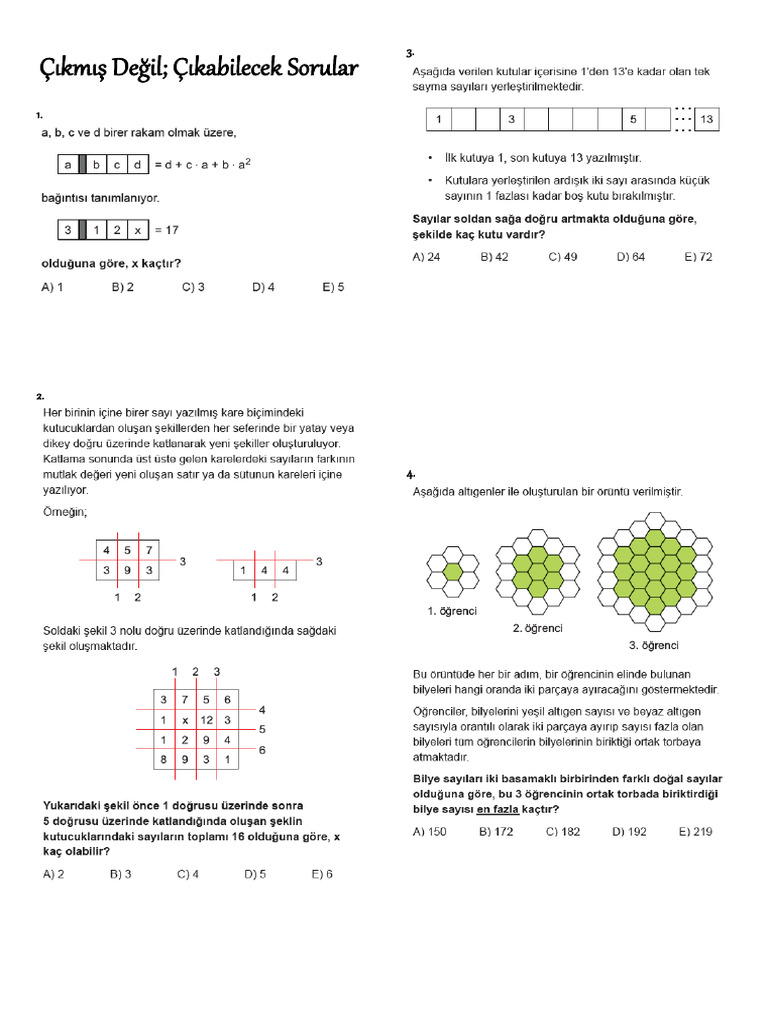 Sayısal Mantık Ve Grafik Problemleri | PDF
