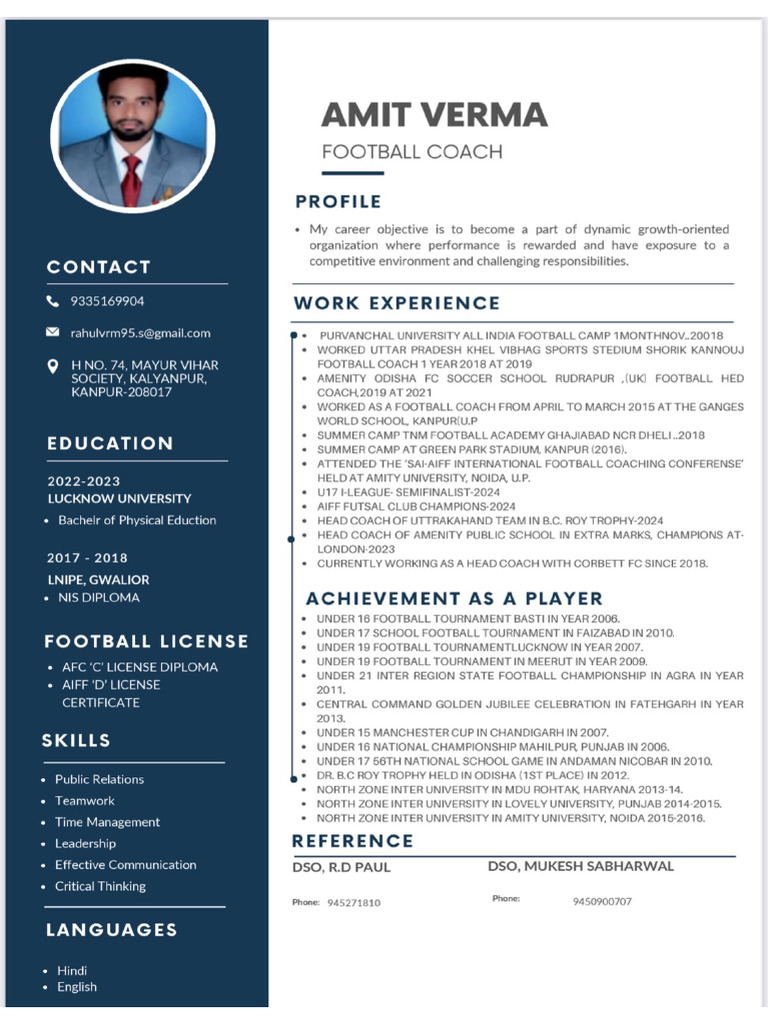 Amit Resume and Experience | PDF