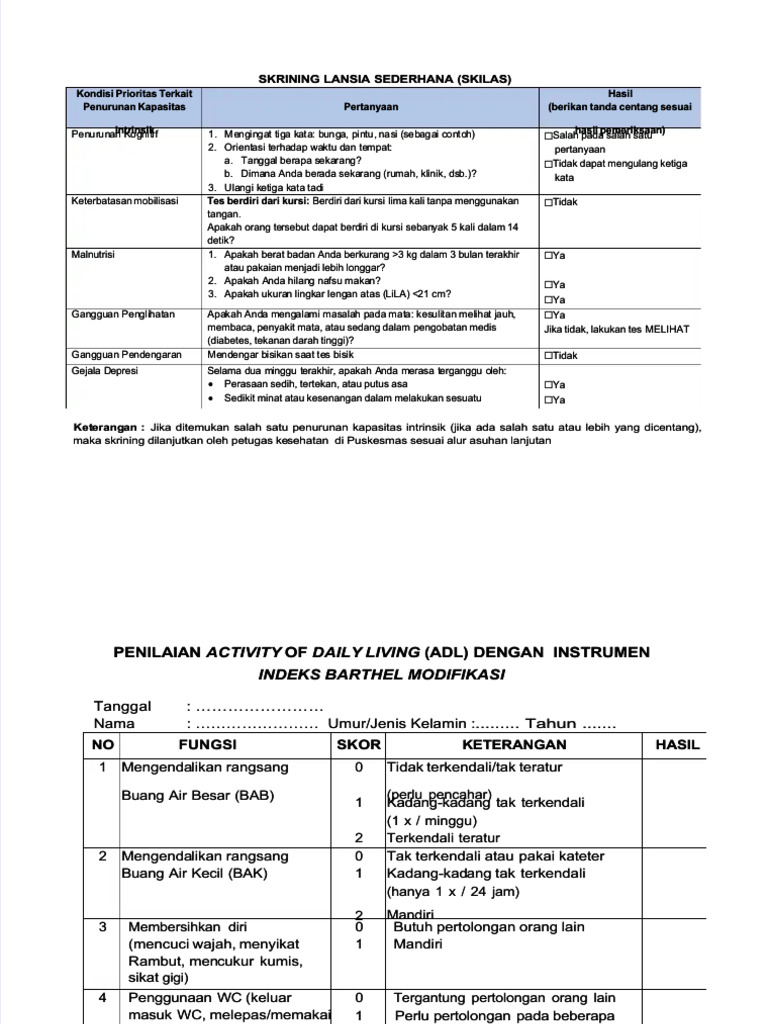 Intrumen Skilas | PDF