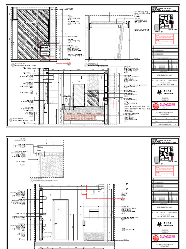 Bath Shop Drawing PDF | PDF