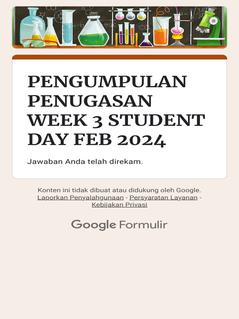 Pengumpulan Penugasan Week 3 Student Day Feb 2024 | PDF