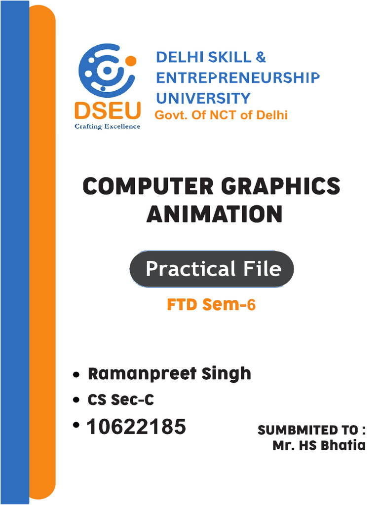 Lab Manual Cover Template | PDF