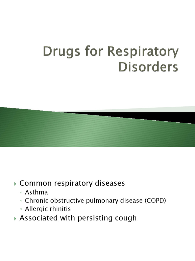 Understanding Common Respiratory Diseases | PDF | Asthma | Chronic ...