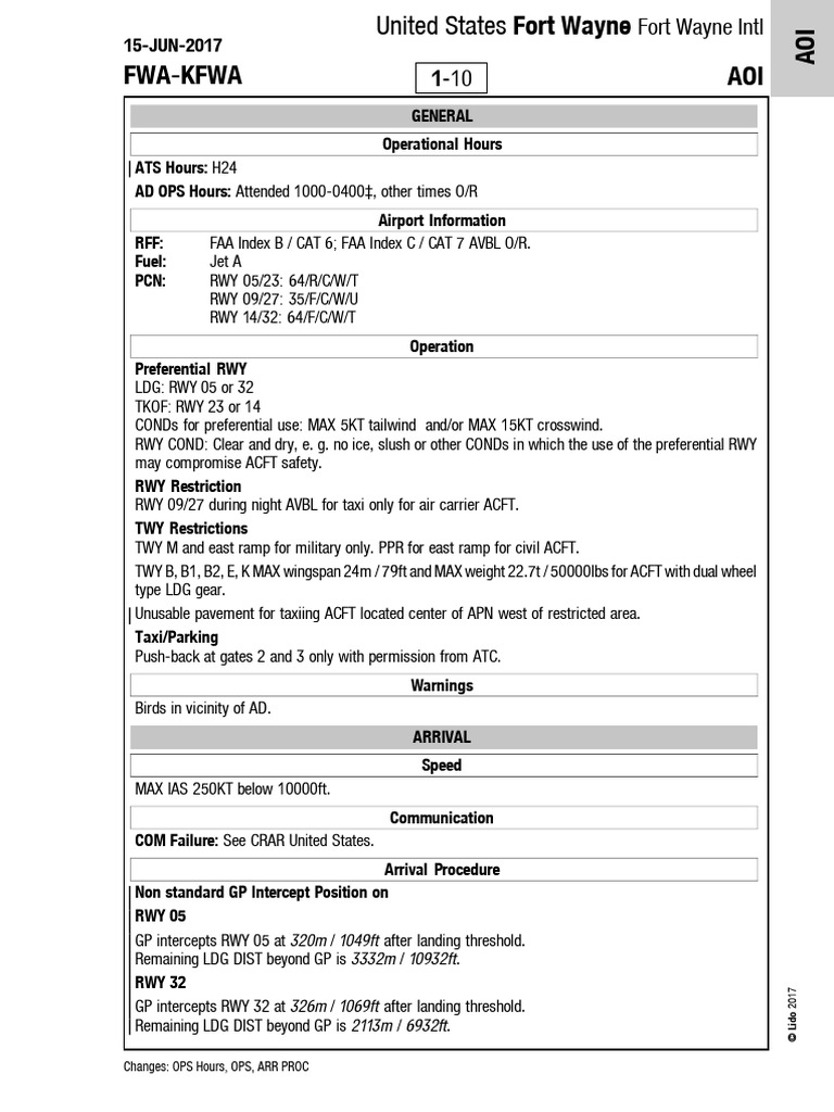 KFWA | PDF | Aviation | Aerospace