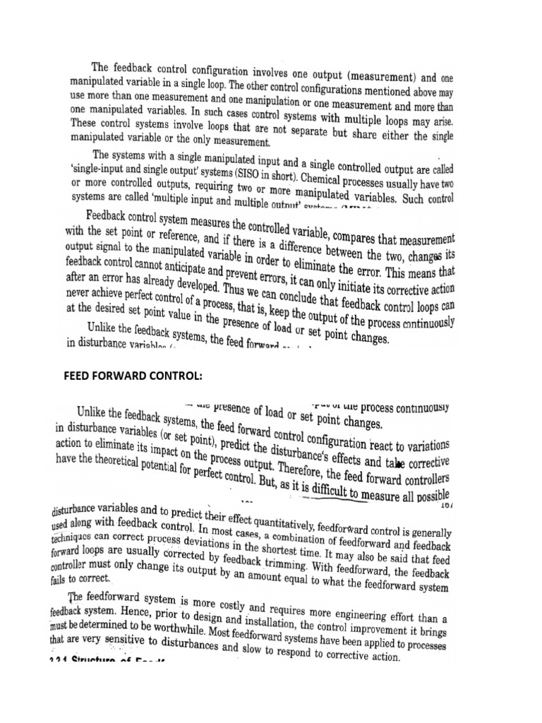 Feedback Control | PDF