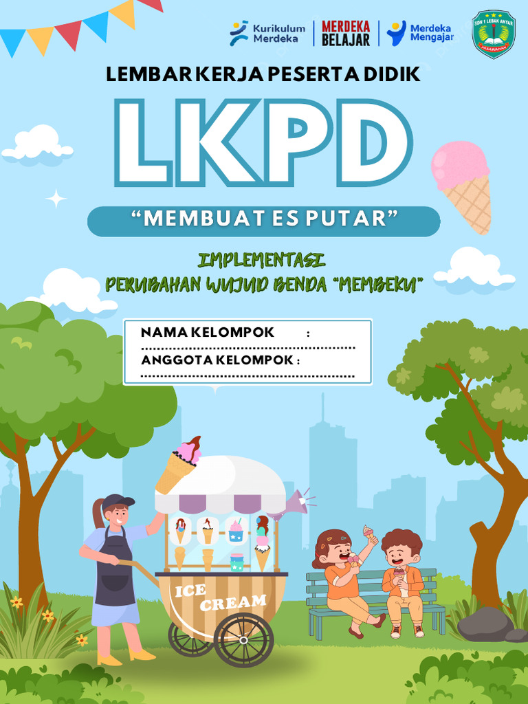 LKPD Praktik Membuat Es Putar | PDF