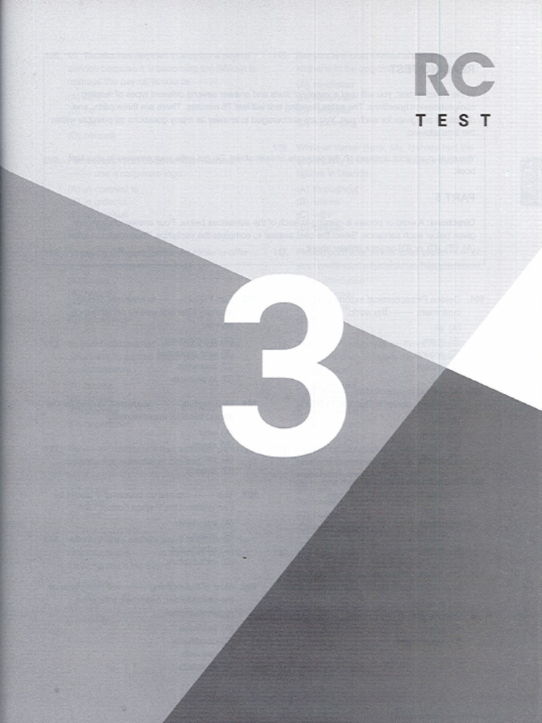 Test 3 - Reading | PDF
