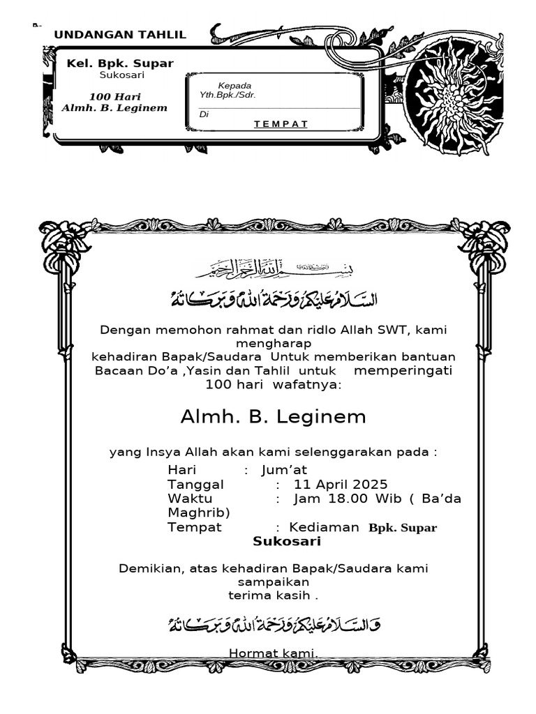 Und Sewon-Sewon | PDF