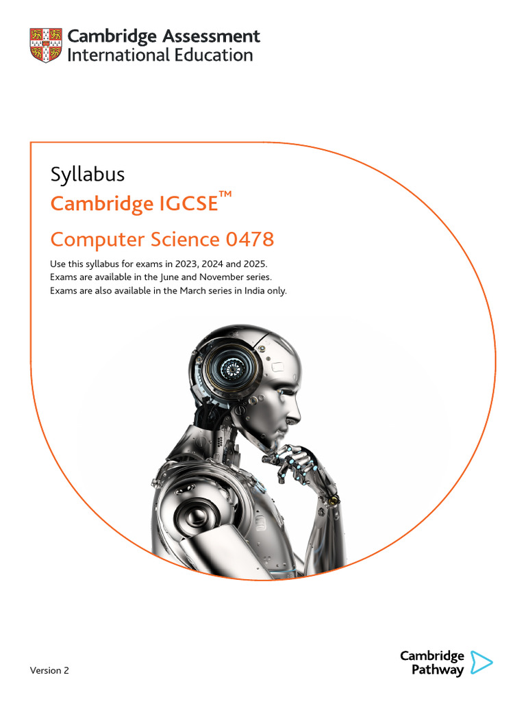 Igcse Computer Science Cie 2023 | PDF | World Wide Web | Internet & Web