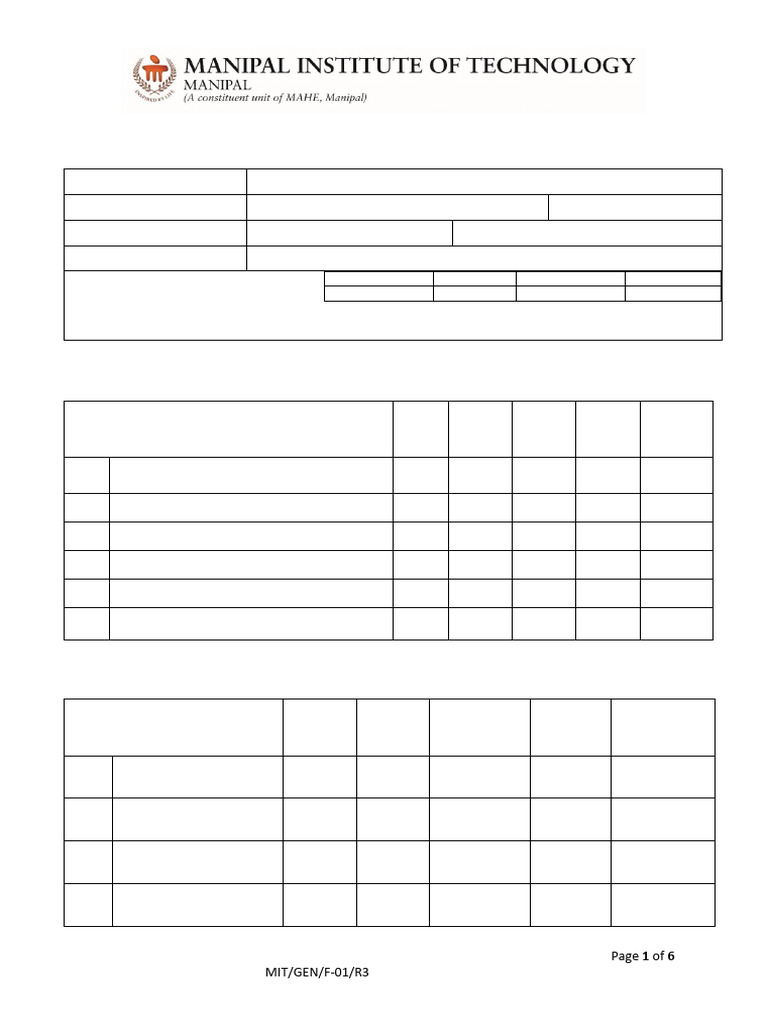 Course Plan MOS CIE 1071 Odd Sem 2023-24 - Students | PDF | Stress ...