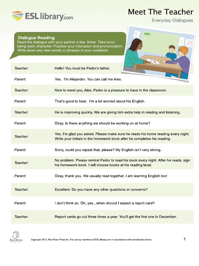 Meet The Teacher | PDF