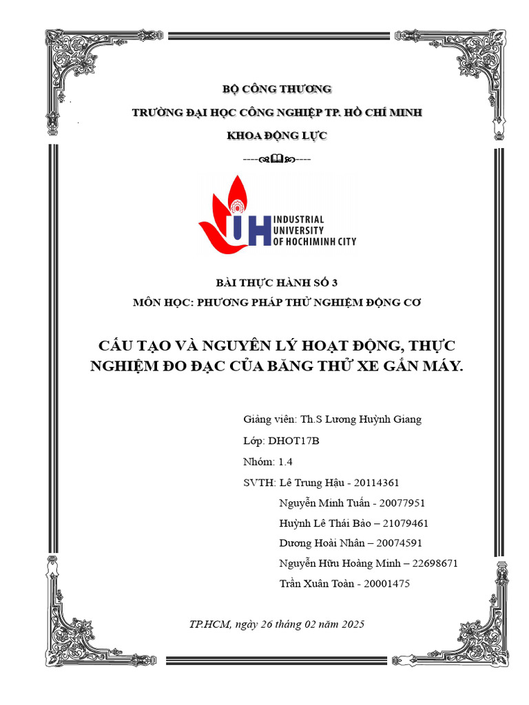 Nhóm 1.4 - BTH số 3 | PDF