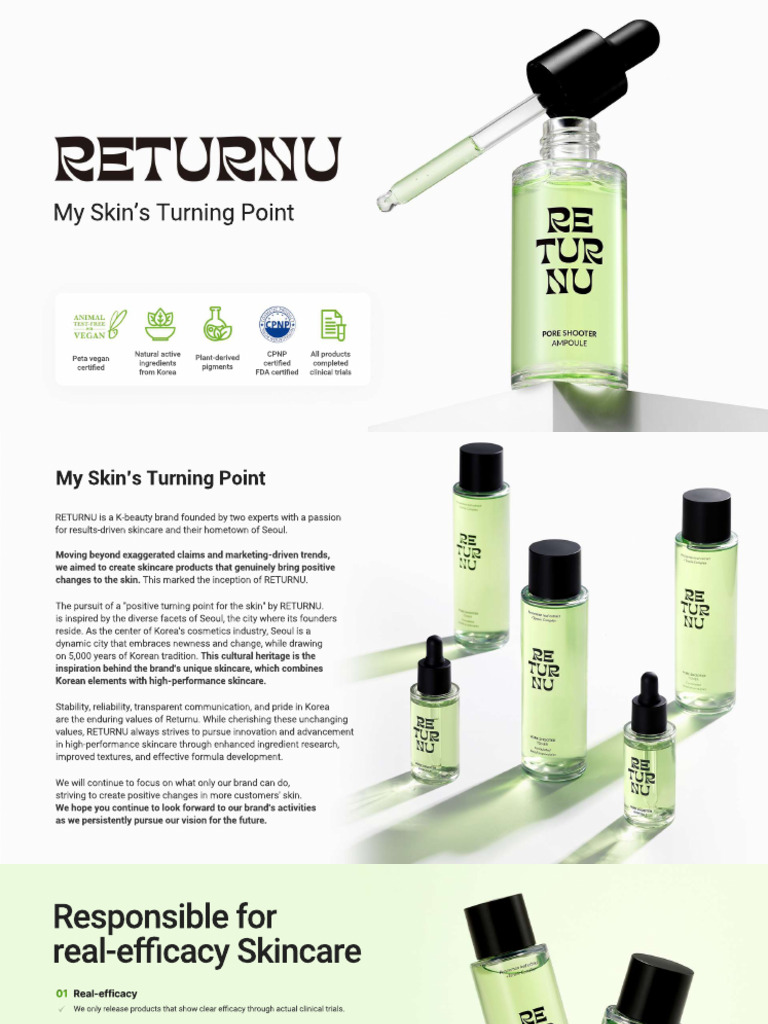 RETURNU Brand Catalog | PDF