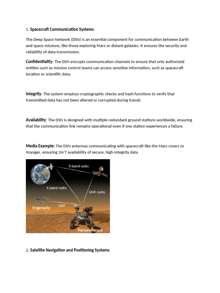 GPS Systems in Space Missions | PDF