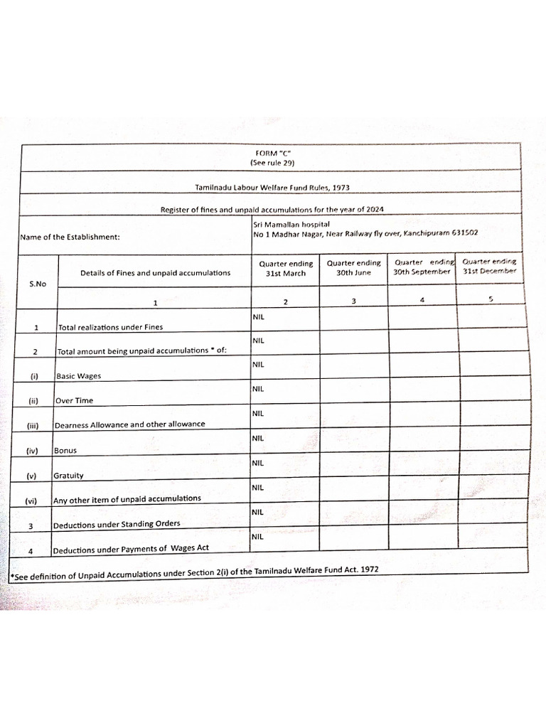 Form - C March 2024 | PDF