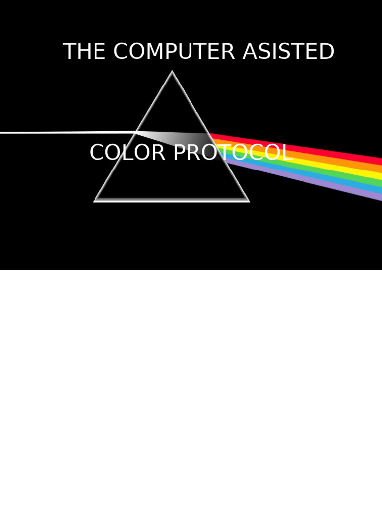 Computer Assisted Color Protocol | PDF