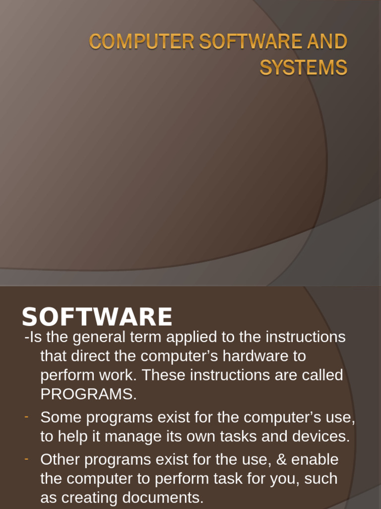 M. Computer Software and Systems Lect 2 | PDF | World Wide Web | Internet & Web