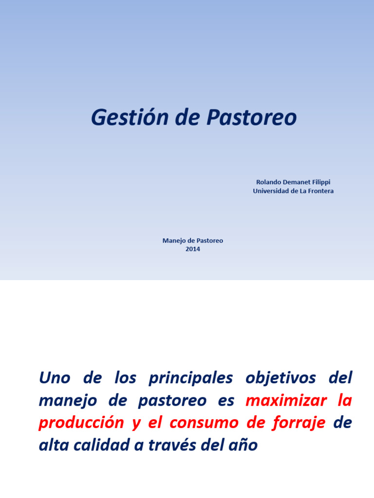 Estrategias Efectivas de Pastoreo | PDF | Pasto | Pasto