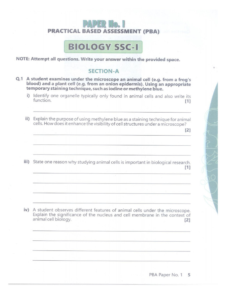 Biology Pba | PDF