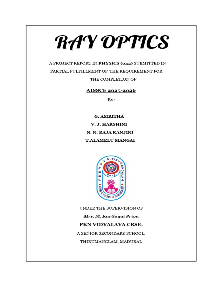 Updated Maths Project M Jeevitha | PDF