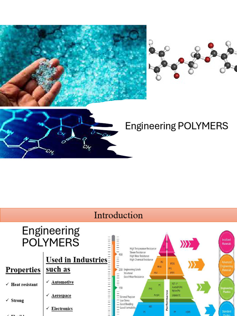 Reference PPT For Engineering Polymers | PDF | Epoxy | Polyester