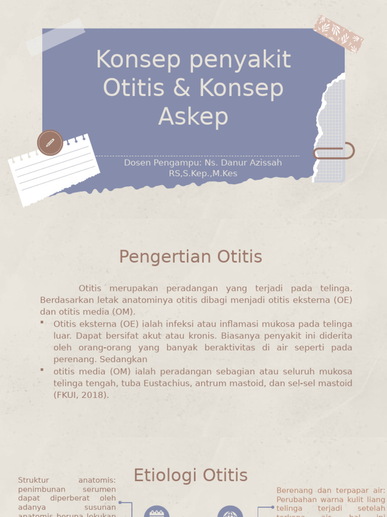 Panduan Lengkap Otitis: Gejala dan Penanganan | PDF
